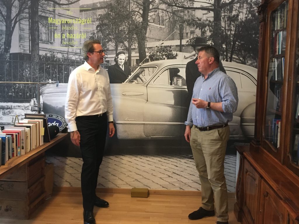 Visit by a leading CSU politician - Otto von Habsburg Foundation